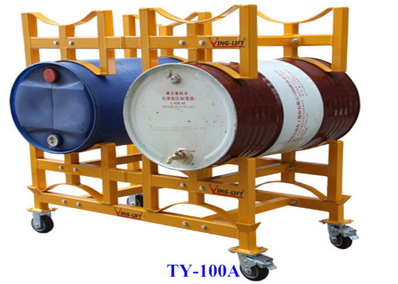 Stackable Horizontal 55 Gal Drum Storage Rack Load Capacity 1000kg / 1500kg