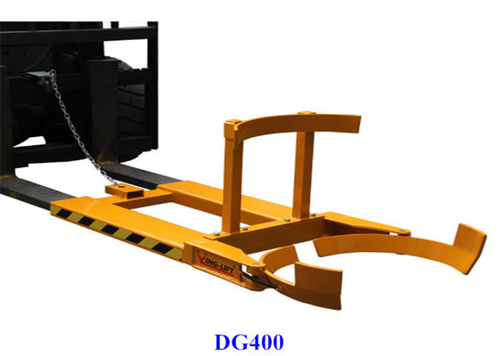 200L Plastic 2 Drum Gripper Fork Truck Attachment / 55 Gallon Drum Grabber