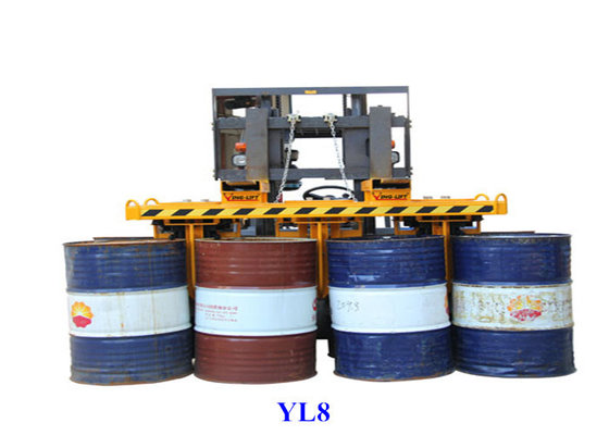 High Volume Hoist and Crane Mounted Drum Handlers For Handling 6 to 8 Drums Once