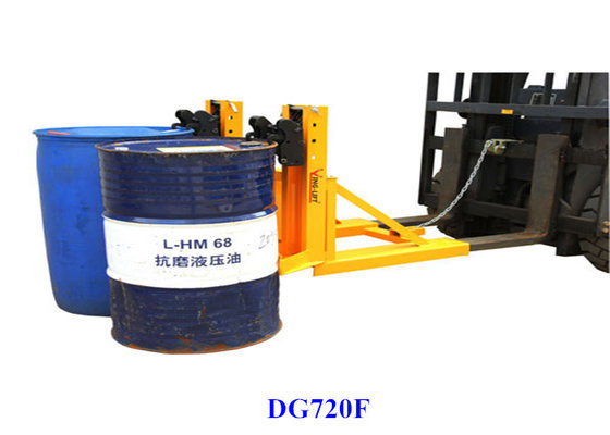 Single / Double Drum Grabber with 360KG to 720KG Capacity, Forklift Clamp