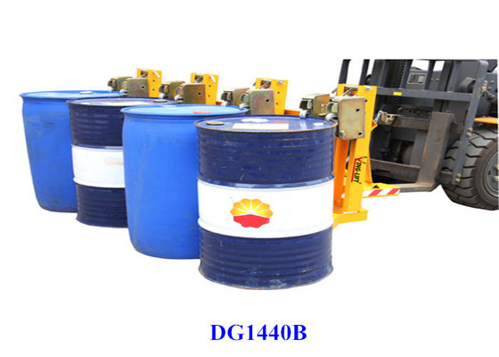 Fully Automatic Forklift Drum Handler With Rim / Gator Grip 360kg to 1440kg