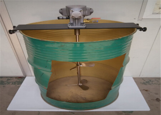 304SS Mixing Shaft Drum Stirrer Mixer For Open - type Drum or Barrel 300L / 500L