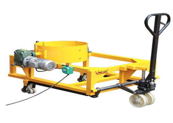 Plastic And Steel Drum Stirrer Mixer Rotary With 400kg Capacity , Drum Tumbler