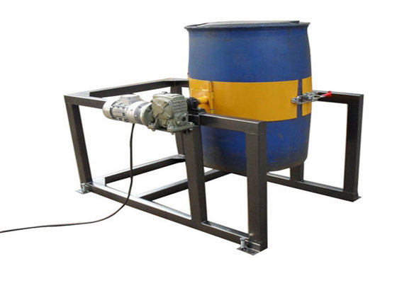 Plastic And Steel Drum Stirrer Mixer Rotary With 400kg Capacity , Drum Tumbler