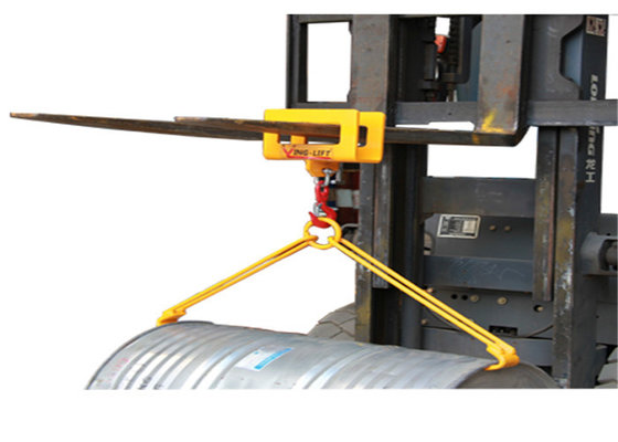 Auto - Tension Single & Double Forklift Truck Attachments Swivel Hook