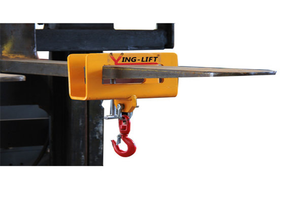 Auto - Tension Single & Double Forklift Truck Attachments Swivel Hook