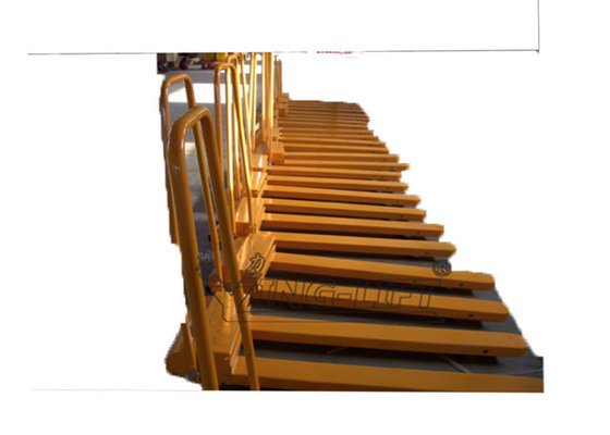 Foldable Mechanical Material Handling Tools For Shop / Lightweight Pallet Truck