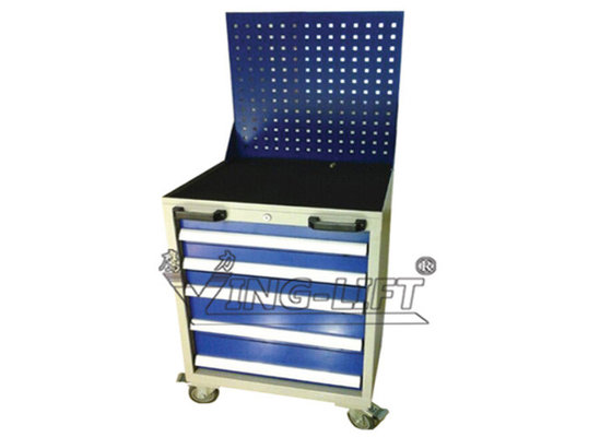 4 / 5 Drawer Roller Tool Cabinet With Two Swivel Casters / Aluminum Alloy Handle