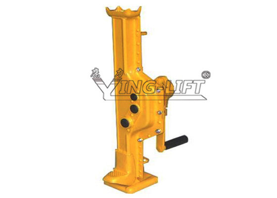 Collapsible Handle Mechanical Lifting Rack Jack For Railway  With Fixed Claw
