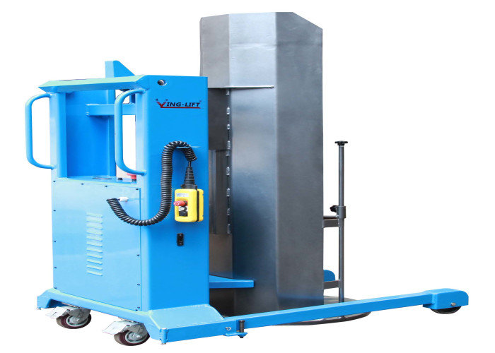 400 kg Load capacity Portable Drum Dumper , Material Transport Equipment