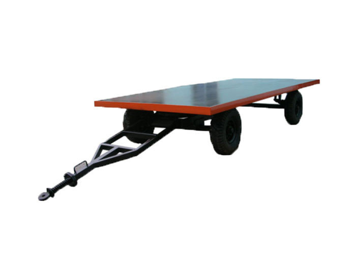Skeleton Flatbed Container Semi - Trailer For Factory And Workshops