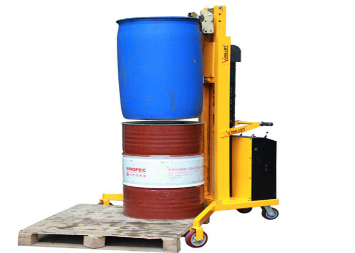 1100mm Lifting Height Drum Transport Equipment With Single / Double Gator Grip Grab