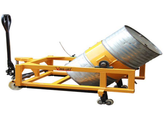 Plastic And Steel Drum Stirrer Mixer Rotary With 400kg Capacity , Drum Tumbler
