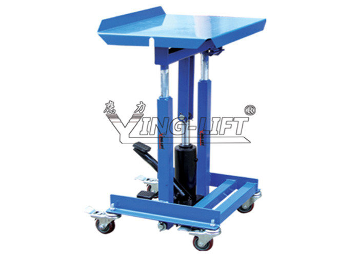 720 - 1070mm Height Lifting Table Equipment Adjustable 0 - 40° , Platform Scissor Lift
