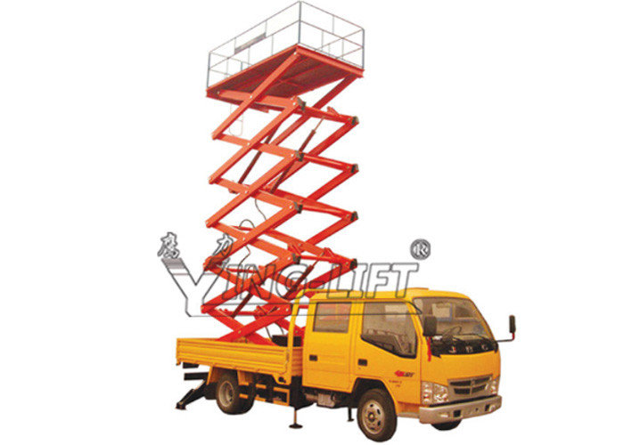 Truck - Mounted Aerial Work Platform 0.3T - 1.0T ,  Warehouse Scissor Lift