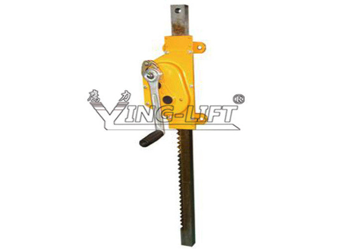 Wall Mounted Rack And Pinion Jack With Spur Gear , 1.5T To 10T Capacity