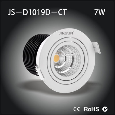 180degree rotatable 7W led Japan imported citizen chip cob downlight led boat light chrome