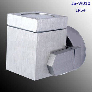 square baseplate pure Aluminum LED wall lamps 2years warranty  led wall lights wall washer light
