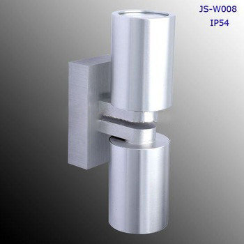 Double holder wall lamp led coblight fixtures GU10 out/indoor