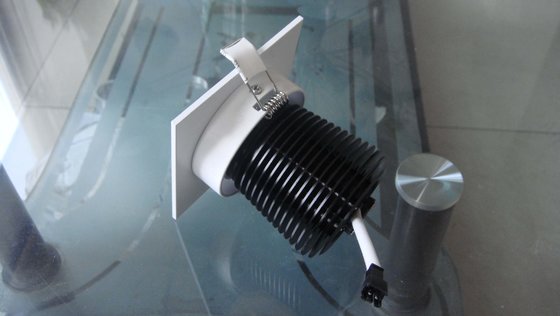square 15w 90mm cutout LED corridor ceiling Downlight 25/38/60 degree beam angle 4000k CCT