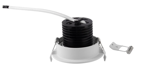 180degree rotatable 7W led Japan imported citizen chip cob downlight led boat light chrome