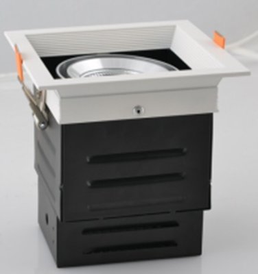 cob led venture lamp, high lumen led light 10-40watt adjustable 3000K-5000K Grille lamp