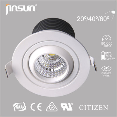 7W Pure White Led Downlight With DALI Dimmable Driver For UL Price In Bulk