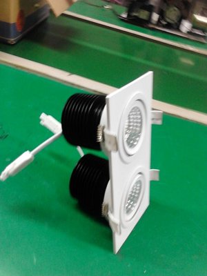 Recessed led venture lamp LED COB Grille Lamp2*15W