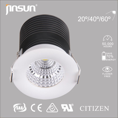5W Warm White With Tridonic Driver OF Fix Recessed LED Downlight