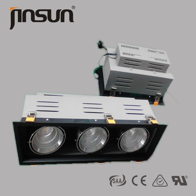 LED Grille Lamp, recessed downlight 2x25w, 3 years warranty Washer led downlight
