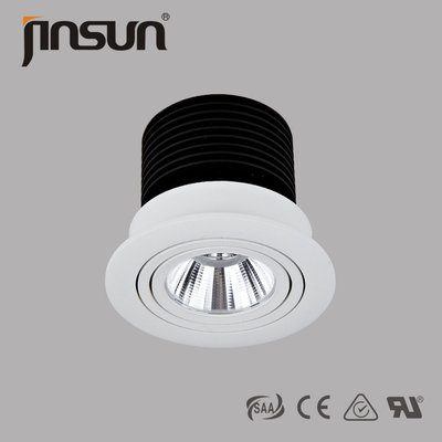 7W 500LM DALI dimmable 360 degree adjustable of LED COB downlight with TUV&UL certificate