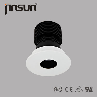 small circular fixed LED hotel/corridor spotlight wall washer 3w 38 degree 4000k CCT