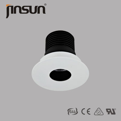 small circular fixed LED hotel/corridor spotlight wall washer 3w 38 degree 4000k CCT