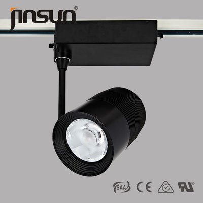 High Power 2700K Warm White 35W 2600LM Black Color With Lens Of COB LED Track Light