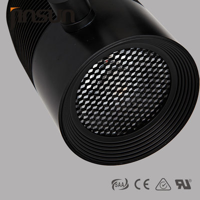 35W 2600LM AC100-240V With Lens Of COB LED Track Light With Xiezhen Driver Warranty 3 Year