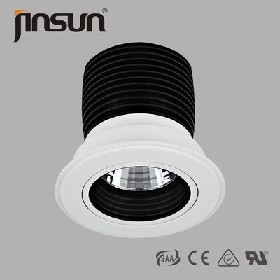 15W 1000lumems anti-glare DALI dimmable 180 degree rotatable of Led downlight