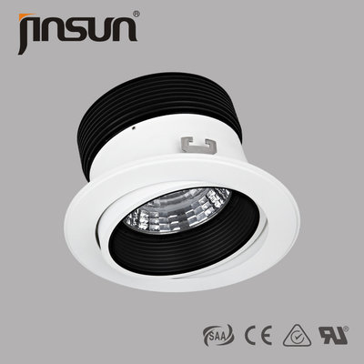 Aluminum ceiling light double frame rotating lighting fixture  1-60w LED downlight with Ra90 SAA, CE, RoHS certificates