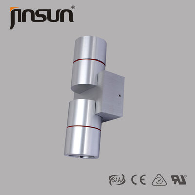 Pure Aluminum CNC lathe high quality LED wall lamp 2*3w 2*5w with COB light source