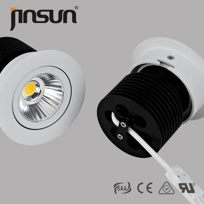 7W 180 degree adjustable of Led Cob Downlight With Meanwell Driver