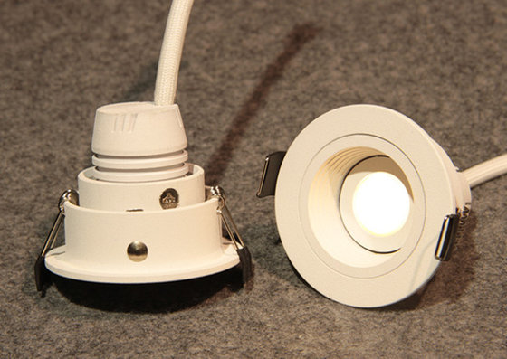 New design lighting with cabinet/show case used 1w 3w mini detachable/rotating spotlights
