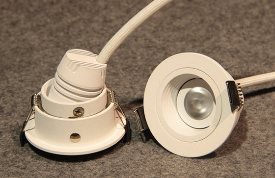 New design lighting with cabinet/show case used 1w 3w mini detachable/rotating spotlights