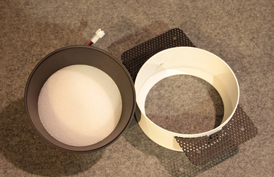 round cutout Trimless LED downlight with original design 12w 800lumens with light weight