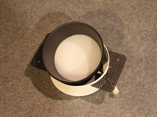round cutout Trimless LED downlight with original design 12w 800lumens with light weight