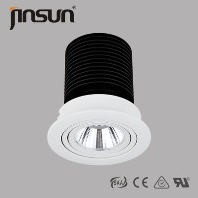 7-15W lighting led 1050Lumens 3000k 4000k 5000k 70mm Cut COB LED ceiling light adjuatable spotlight