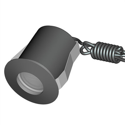 outdoor/indoor inground light 1w 80lm with 15°/30°/45° frosted Lens