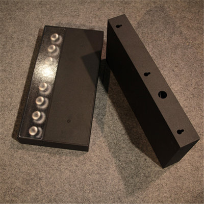Black Color Squre Shape COB LED Wall Lamp mini watt narrow angle mini spotlight wall washer light