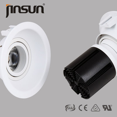 12W /20W Ceiling cob bedroom light 359degree adjuatable  ip40 DALI dimmable recessed light