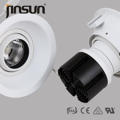Top 3200lm highLumens Energy Saving Of COB LED Ceiling Light hotsale LED Downlight With  90Ra Whie /black/sliver housing