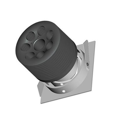 Commercial hotel square spotlight/wall washer light 7w 560lm 15º/25º/38°