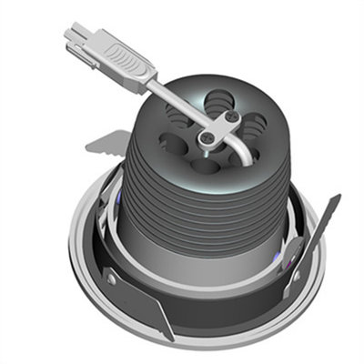 new design commercial hotel spotlight 12w 20w cutout 75mm 15 degree beam angle